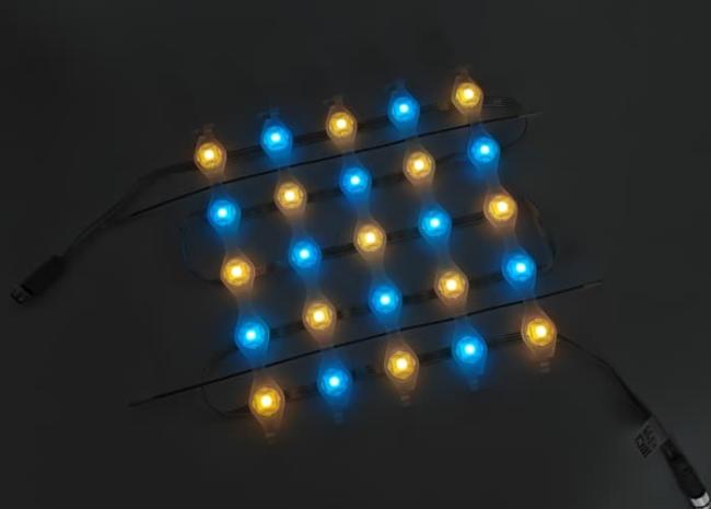 LED Mesh Screen in outdoor environment