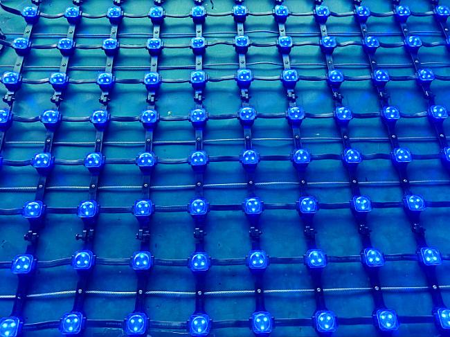 LED Mesh Screen in outdoor application