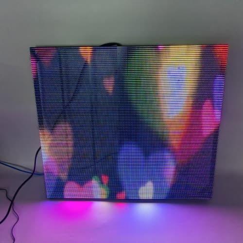 Close-up view of LED Grille Screen