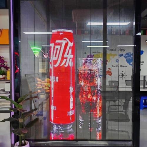 SMD2020 LED Grille Screen installation example