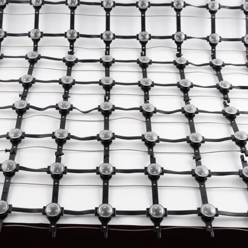 IP67 RGB 30mm Pixel Mesh LED Display - Installation Example