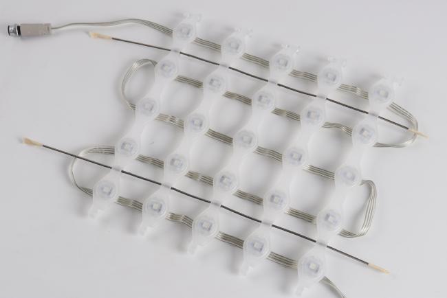 P62.5 Mesh LED Display front view