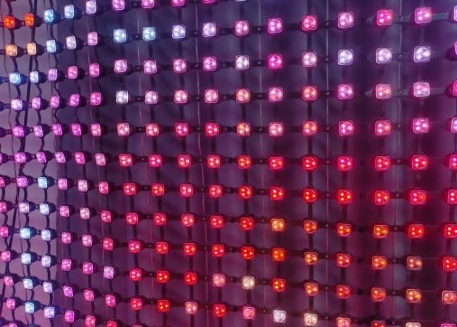 P62.5 LED Mesh Screen close-up detail