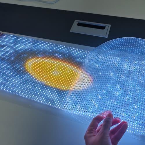 High Brightness P8 LED Screen in operation