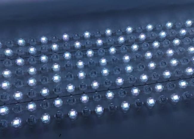Close-up of P41.5 LED Mesh Screen