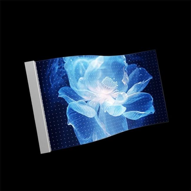 Close-up view of P4 Transparent LED Screen