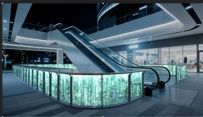 China SMD1314 Indoor P6 LED Display Film , Adhesive LED Transparent Film Screen for sale
