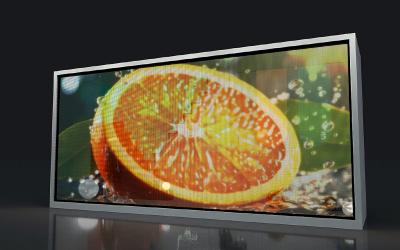 China Hanging Install P6 Transparent LED Display Screen 240mm×1000mm With Module for sale