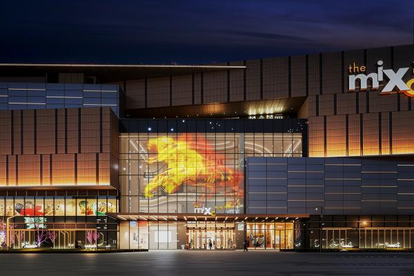 Quality Customized Full Color Transparent Display Screen For Building Facades / Glass for sale