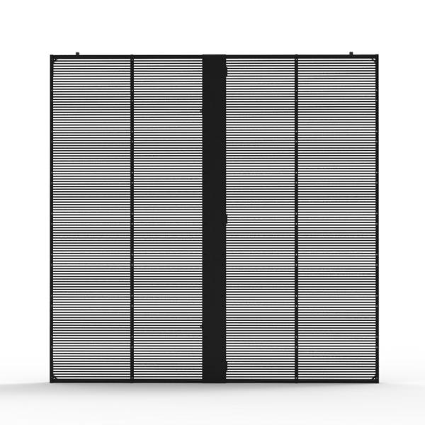 Quality Customized Full Color Transparent Display Screen For Building Facades / Glass for sale
