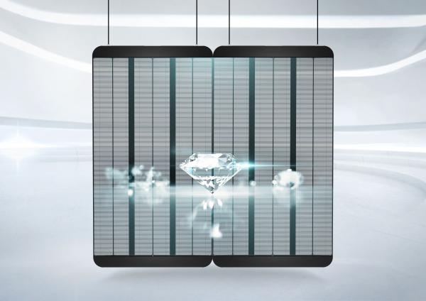 Quality SMD2020 LED Grille Screen 800CD Customized for Building Decoration for sale