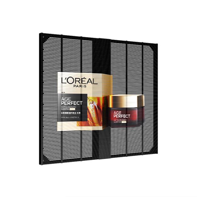 Close-up view of LED Grille Screen