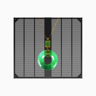 China 6000CD High Brightness LED Grille Screen 240W Average Power For Building Wall Display for sale