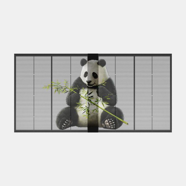 Quality Indoor LED Transparent Screen Full Color Indoor Transparent LED Display for sale