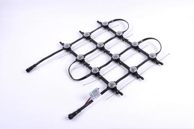 China Outdoor Waterproof P100 LED Net Screen Lightweight Thin Flexible Mesh LED Display for sale