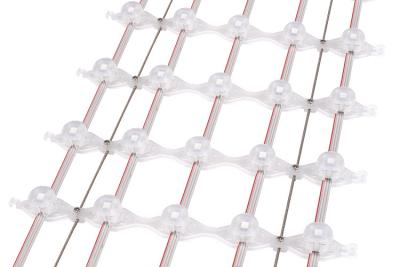 China Transparent LED Mesh Screen Outdoor LED Point Light Display IP67 12V for sale