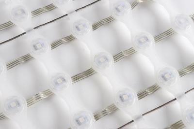 China Transparent LED Mesh Screen Outdoor LED Point Light Display IP67 12V for sale