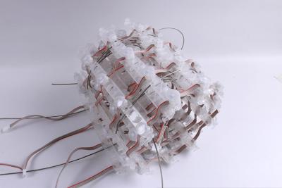 China Flexible LED Curtain Wall Display High Transparency P83 IP67 PC Body Point Light for sale