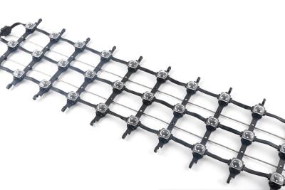 China Foldable LED Mesh Screen Soft Pixel Mesh LED Display P83 For Stage Rental Copper Material for sale