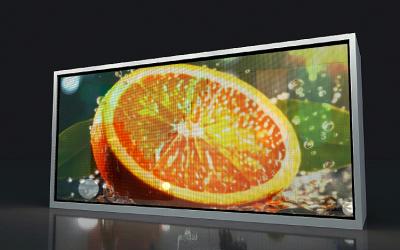 中国 柔らかい折りたたみやすい薄型LED透明フィルムスクリーン 室内広告壁スクリーン 販売のため