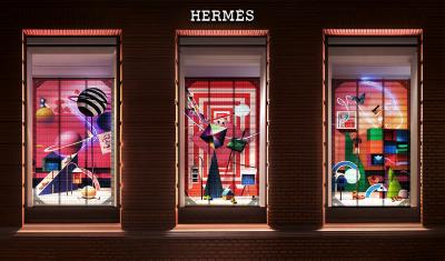 China P2.6 High Definition LED Display Colorful Building Advertising Grille LED Screen for sale