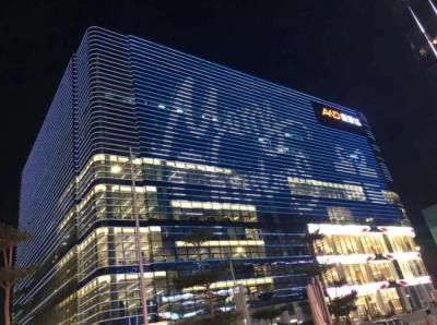 China SMD3535 RGB 300W DC12V LED Mesh Display For Outdoor Solid Mall for sale
