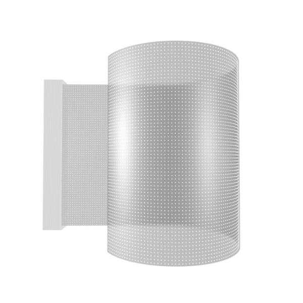 Quality P6 5000CD IP67 Transparent Flexible Film Screen , Glass Curtain Wall LED Display for sale