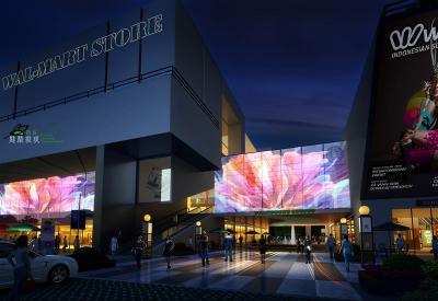 China P10 DC5V Indoor Transparent Video Wall LED Panel RGB Full Color Glass Screen Display for sale