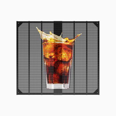 China Indoor DC5V Grille LED Screen  , LED Transparent Screen Display for sale