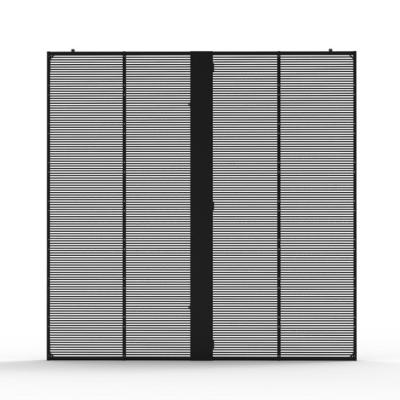 China High Transparency P2.6 16Bit LED Grille Display For Visibility Design Business Advertising for sale