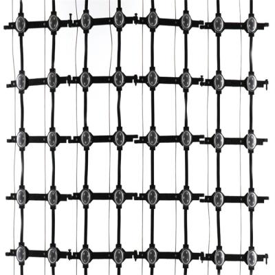 China SMD3535 P100 LED Mesh Display Outdoor IP67 Waterproof LED Grid Screen Light For Advertising for sale
