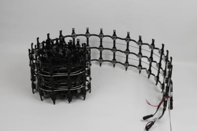 China SMD3535 RGB 300W DC12V LED Mesh Display For Outdoor Solid Mall for sale