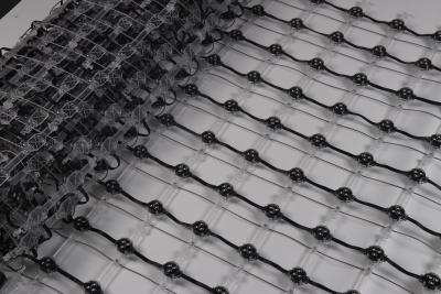 China IP67 Outdoor Flexibel LED Gordijn Scherm Fabrikant P100 Aangepast LED Mesh Gordijn Te koop