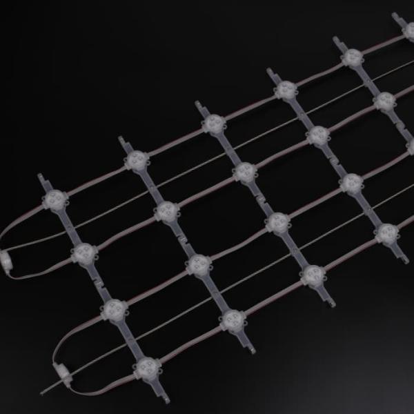 Quality IP67 Outdoor Flexible LED Curtain Screen Manufacturer P100 Customized LED Mesh for sale