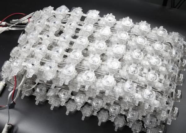 Quality P50 Transparent Full Color LED Mesh Display Waterproof Outdoor LED Display For for sale