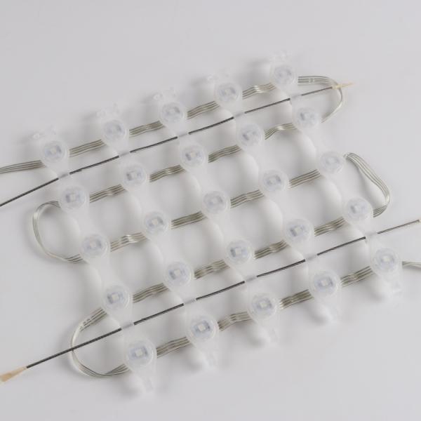Quality P50 Outdoor DMX512 DC12V IP67 LED Pixel Mesh Screen Flexible PVC Media for sale