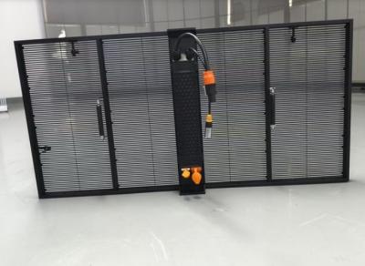 China 1500CD Transparent Glass LED Screen Full Color ICE LED Screen for Electronic Advertising for sale
