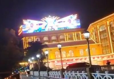 Cina P125 48W RGB LED Mesh Screen IP67 esterni DC12V 1000x1000mm in vendita