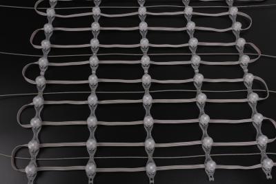 China Shopping Mall Advertising P62.5 Mesh DIP Ultra-Thin Transparent LED Display DC12V LED Film Outdoor LED Mesh Display Screen for sale