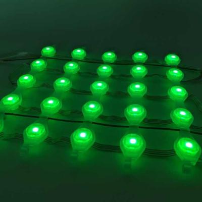 Cina Programmabile permanente P83 DC12V segnaletica LED Video Curtain Edificio esterno sfondo schermo pieghevole trasparente Led Mesh Display in vendita