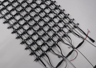 Cina P62.5 schermo a rete a LED a prova d'acqua per esterni, leggero, sottile e flessibile, schermo a rete a LED per illuminazione delle facciate in vendita