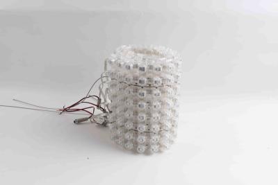 Cina Schermo a LED a maglia per esterni IP67 P46 Schermo a tenda LED flessibile per illuminazione di facciate multimediali in vendita