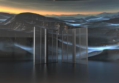 China Indoor P3.9 1000*500mm Energy Saving High Transparency Easy Install Transparent LED Display Screen Wall for sale