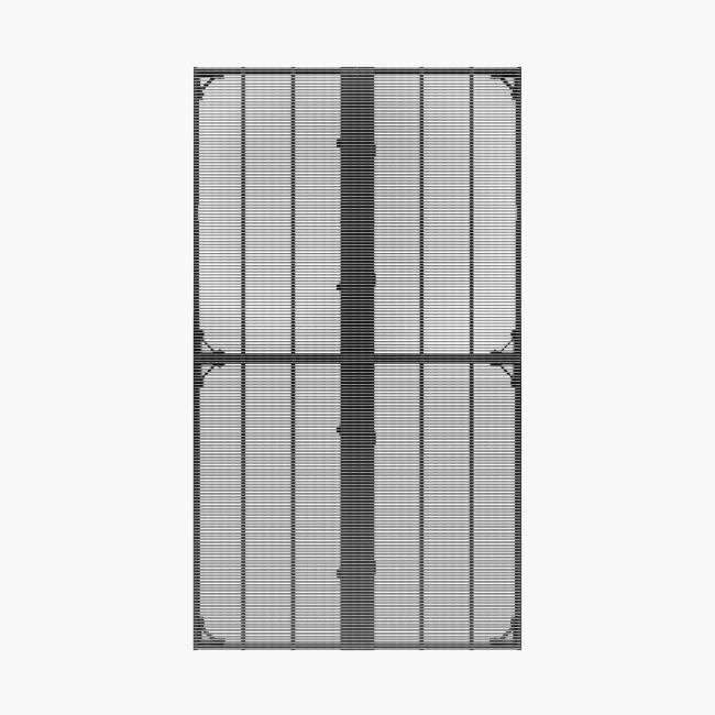 Close-up view of LED Grid Screen pixels