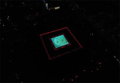 China 10000cd P31 Hot Selling Programmable DMX512 SMD5050 Flexible LED Mesh Display Screen Outdoor Steel Structure for sale