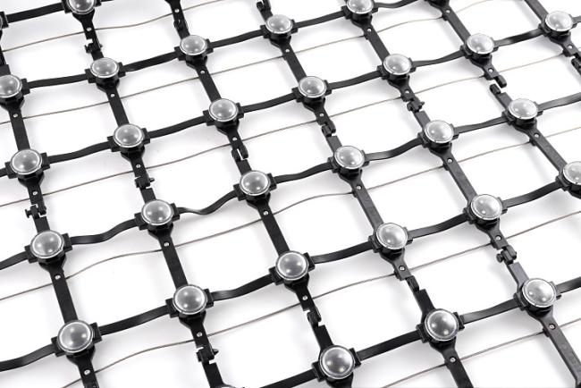 P100 LED Mesh Display installation example