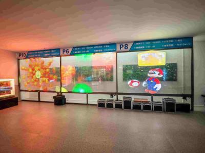 China P10 Ultra Thin Transparent LED Screen for Creative Architectural Design Format Video Wall Display for sale