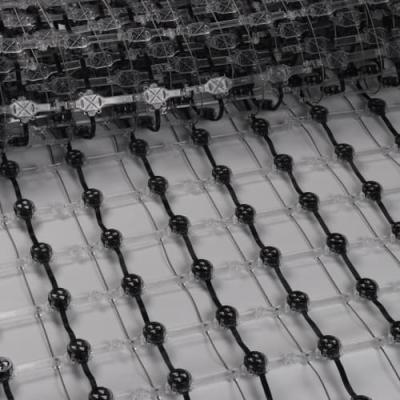 中国 IP67防水 12V 透明フルカラーLEDメッシュスクリーンビデオグリッドスクリーン屋外用ビルポイントライト 販売のため