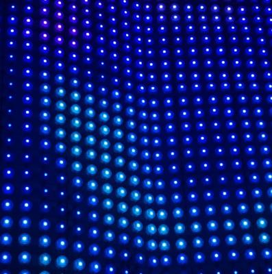 China IP67 Outdoor Transparent LED Mesh Screen Modular for Solid Wall, Steel Structure and Publicity Displays for sale