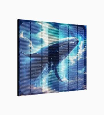 China P50 IP68 Waterproof LED Mesh Curtain Display with Front Access Service and SMD3535 RGB LED for Outdoor Use for sale